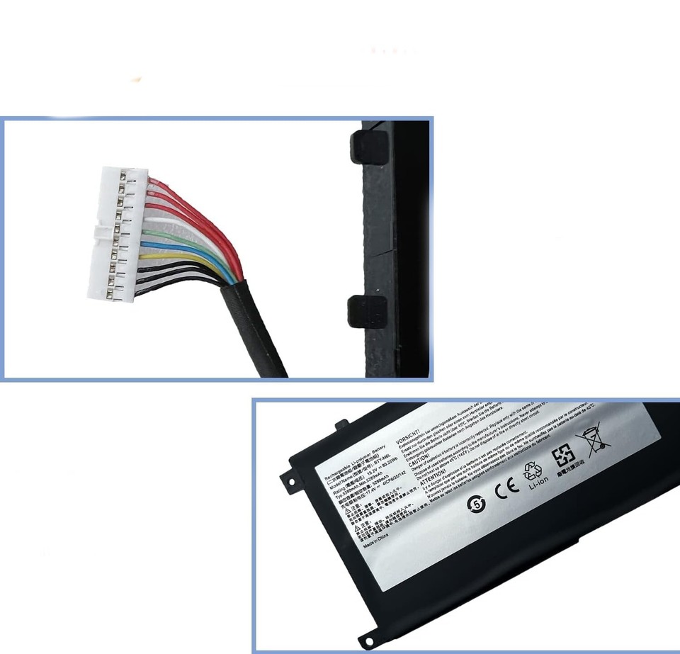 New BTY-M6L Laptop Battery for MSI GS65 GS75 Stealth Thin 8SE 8SF 8SG ...