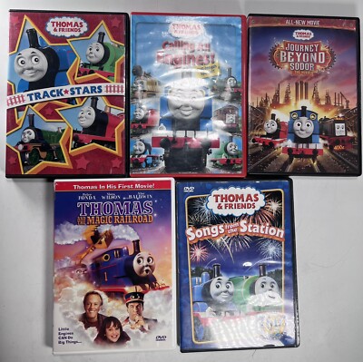 Thomas & Friends 5 DVD Lot Thomas The Train & Friends Milkshake Muddle ...