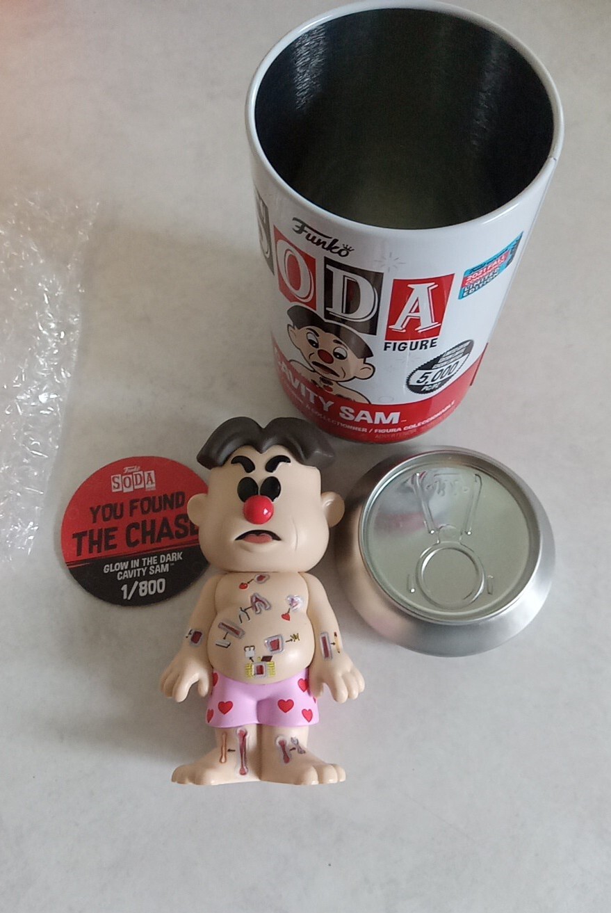 Funko Vinyl Soda Operation Game - Cavity Sam Chase Figure 1/800 ...