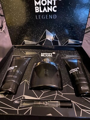 Mont Blanc Cologne Set, After Shave, Shower Gel, Cologne and Oil | eBay