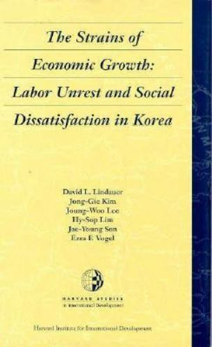 Harvard Studies in International Development: The Strains of Economic ...