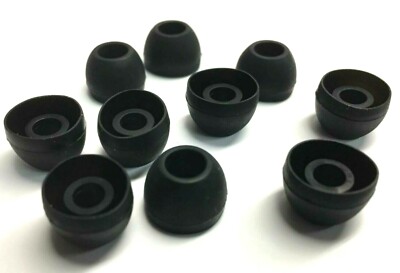 10 Rubber Cushion Earbud Ear Tips Plugs for Shure E3c E3g E4c E4g E5c ...