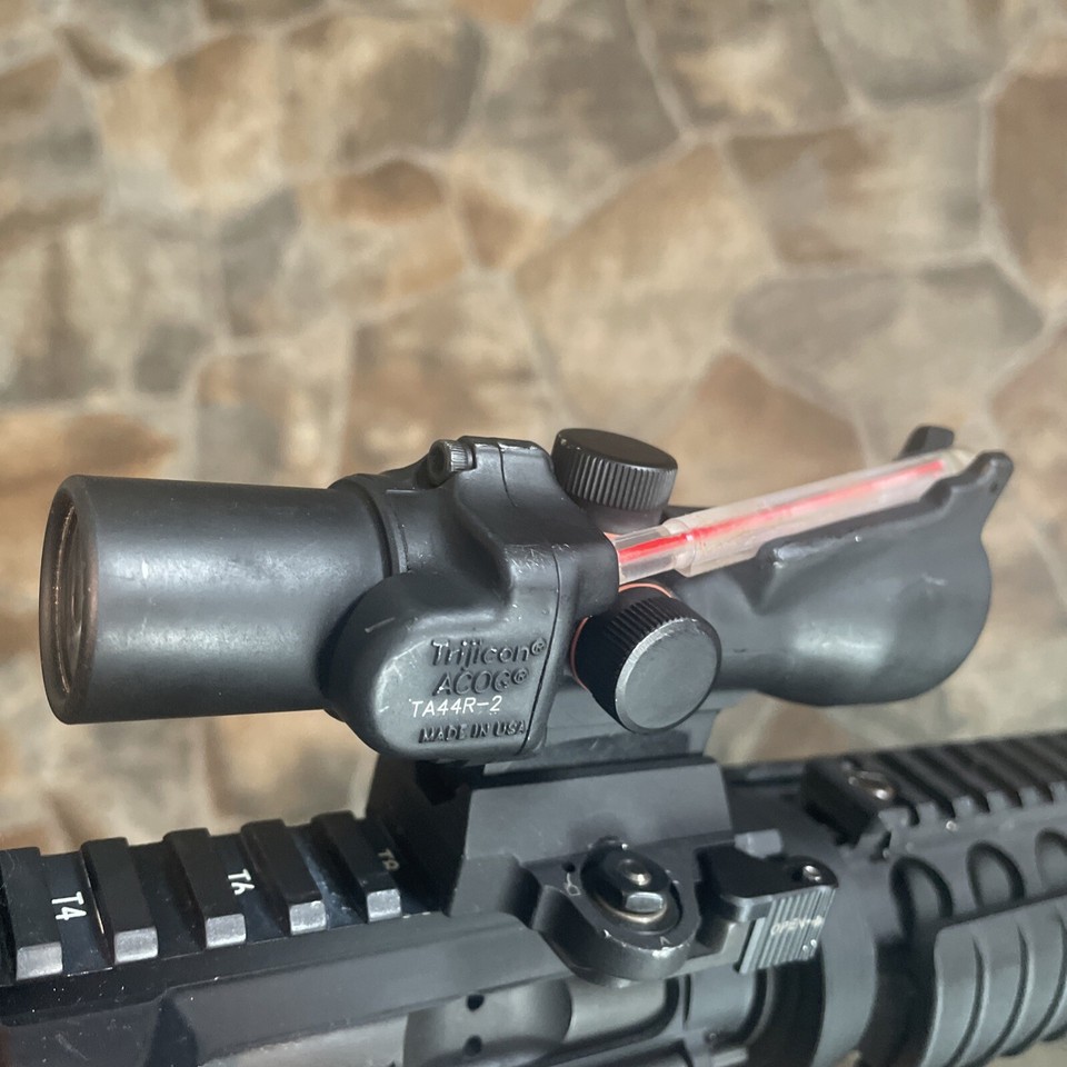 Trijicon 1.5x24 Compact ACOG Red Triangle Reticle TA45-C-400336 W Larue ...