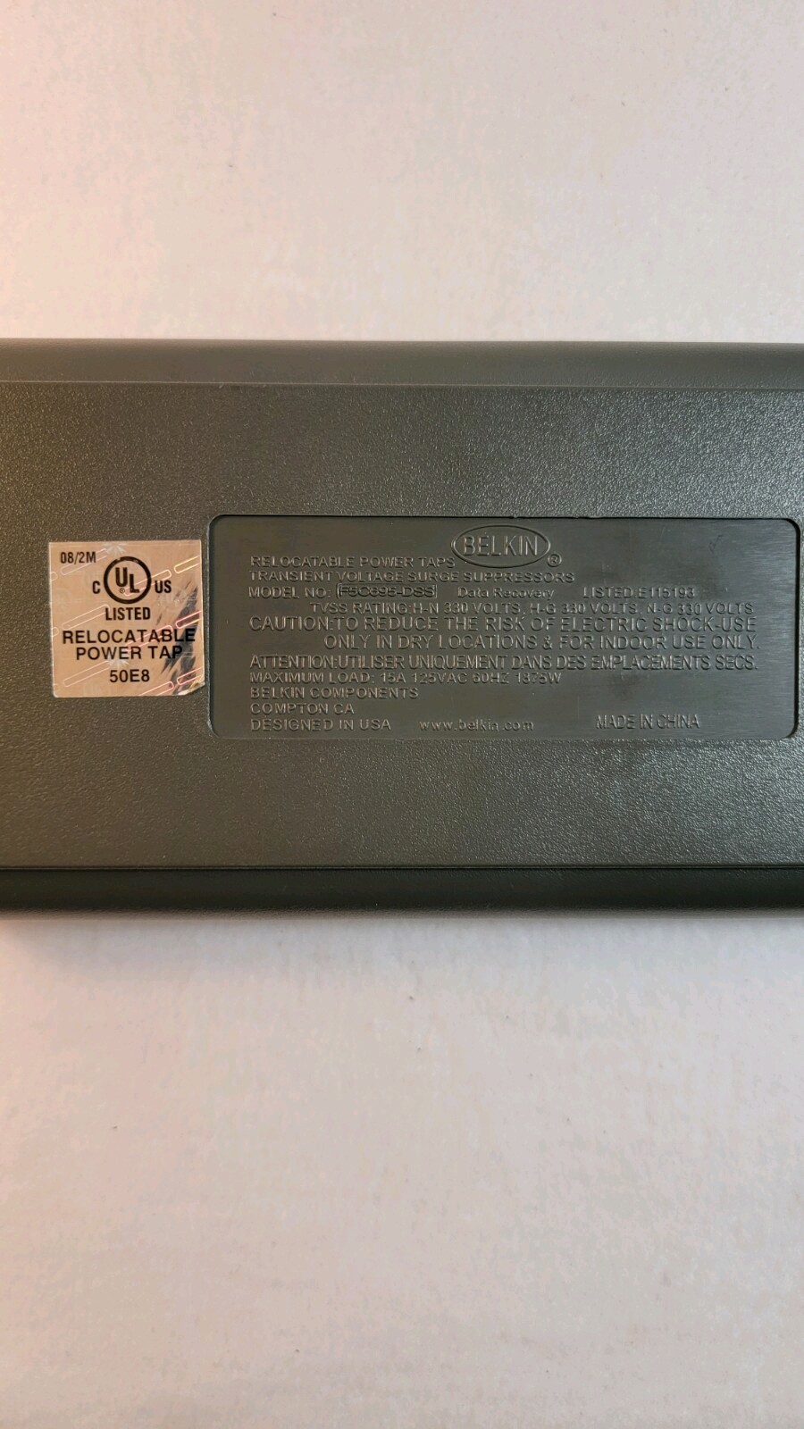 SurgeMaster Belkin II Premium For DSS Systems. Model F5C695-DSS. | eBay