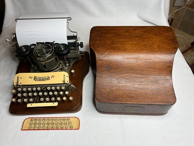 Typewriters - 1910 Typewriter