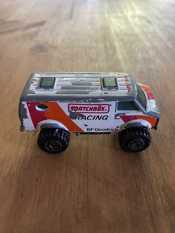Vintage 1981 Matchbox 4x4 Chevy Van Racing Made In Macau | eBay UK