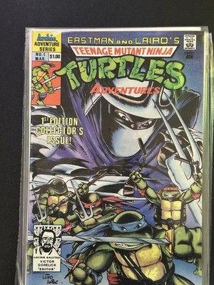 Teenage Mutant Ninja Turtles Adventures #1 March, ‘89, 1st Ed Collector ...