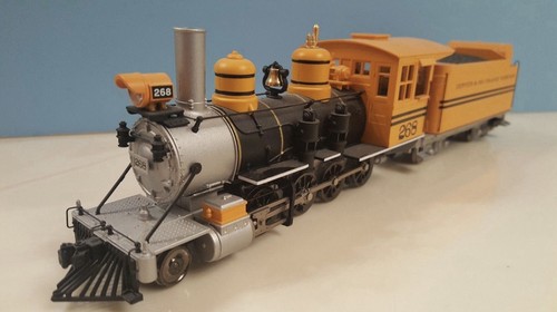 Broadway limited On30 “Bumble Bee” #268 - 2-8-0 C-16 Steam Locomotive ...