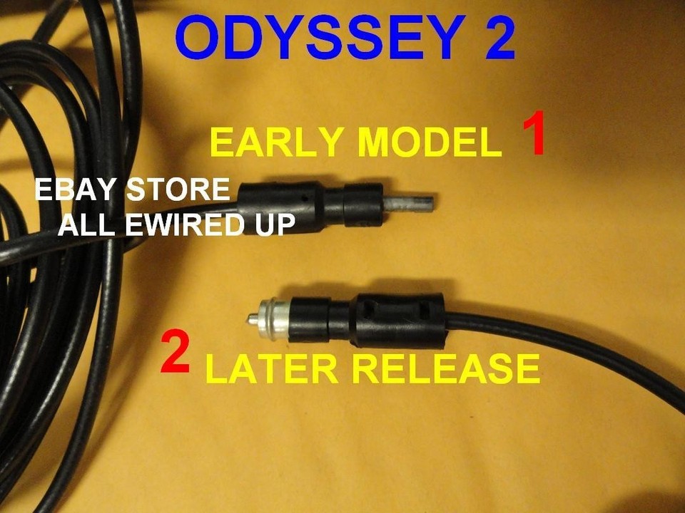 TYPE 2 Magnavox Odyssey 2 Television TV RF Video Cable Connector Switch ...