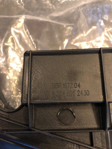 Brand New FACTORY Mercedes Benz W204 C Class Air Duct for Radiator ...