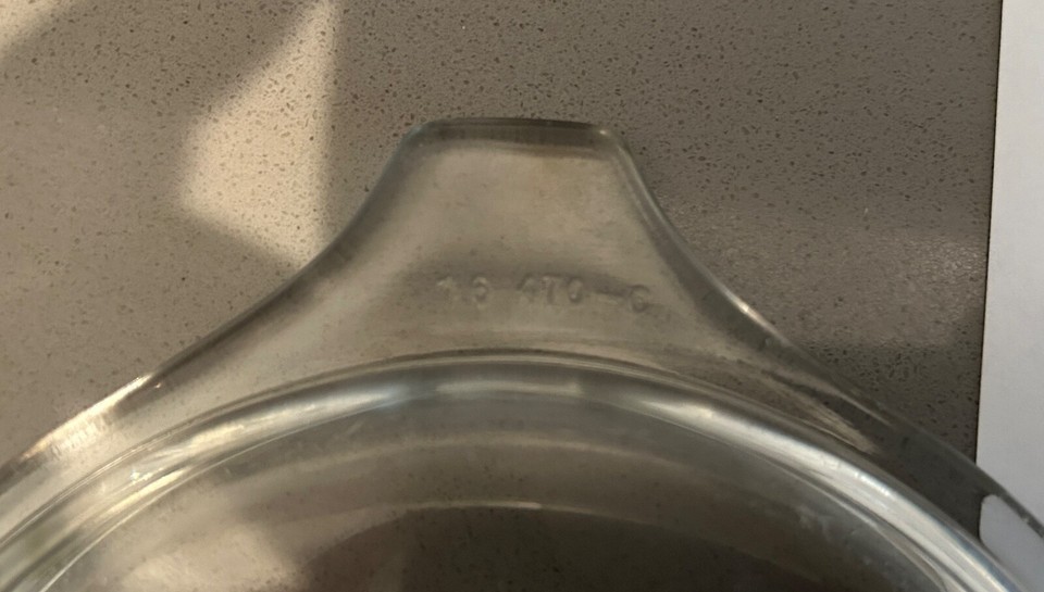 Vintage PYREX Pink Gooseberry Casserole Dish 471 With Lid 1 Pt Milk ...