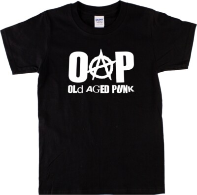 OAP 'Old Aged Punk' T-Shirt - Punk Rock, Rocker, Gift, S-XXL | eBay UK