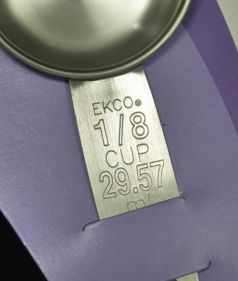 Ekco Coffee 1/8th Cup Measuring Cup NEW ON CARD! | eBay