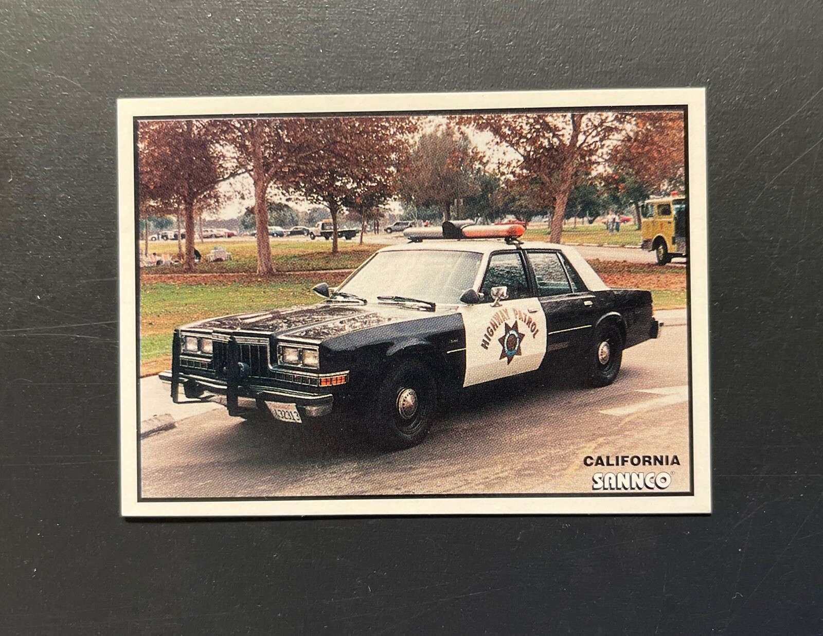 1993 Sannco Police Cards Series 1 California Highway Patrol CHP #144 A ...