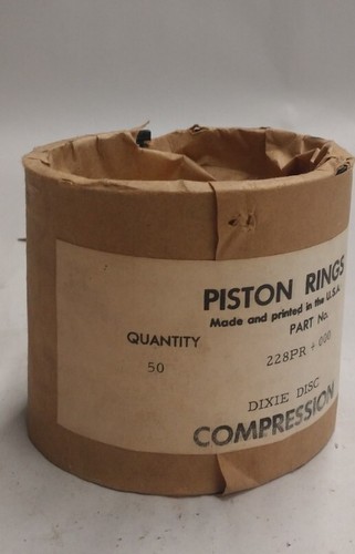 NOS Harley Davidson Dixie Disc Piston Rings - SET OF 4 - 228PR+.000 ...