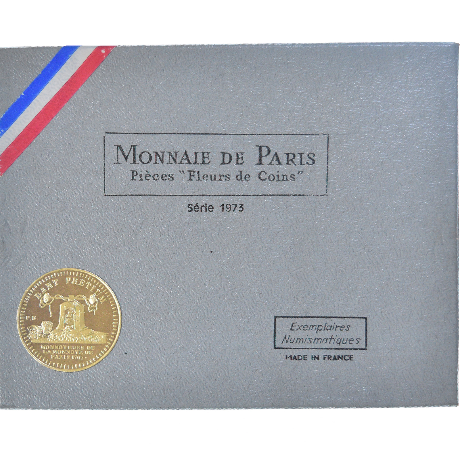 [#1177449] Coin, France, Coffret 1 c. à 10 frs., 1973, Monnaie de Paris ...