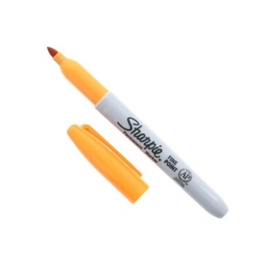 Sharpie Permanent Marker Leg Warmer Orange Fine Pt Tip New 1785393 | eBay