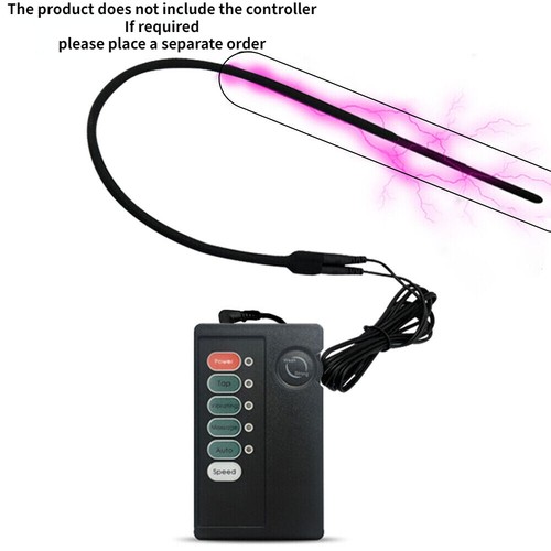 14" Electric Urethral Plug Sound Stretcher Electro Penis Plug Enhancer ...