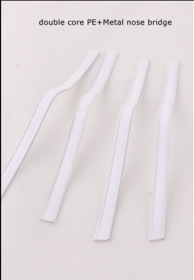 Mask nose wire bridge strip 5mm for reusable mask sewing | eBay