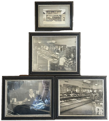 1930s - 1950s MAPLE SHADE, NJ, DIEDRICH BAKERY PHOTOGRAPHS SNACK BAR 4 ...