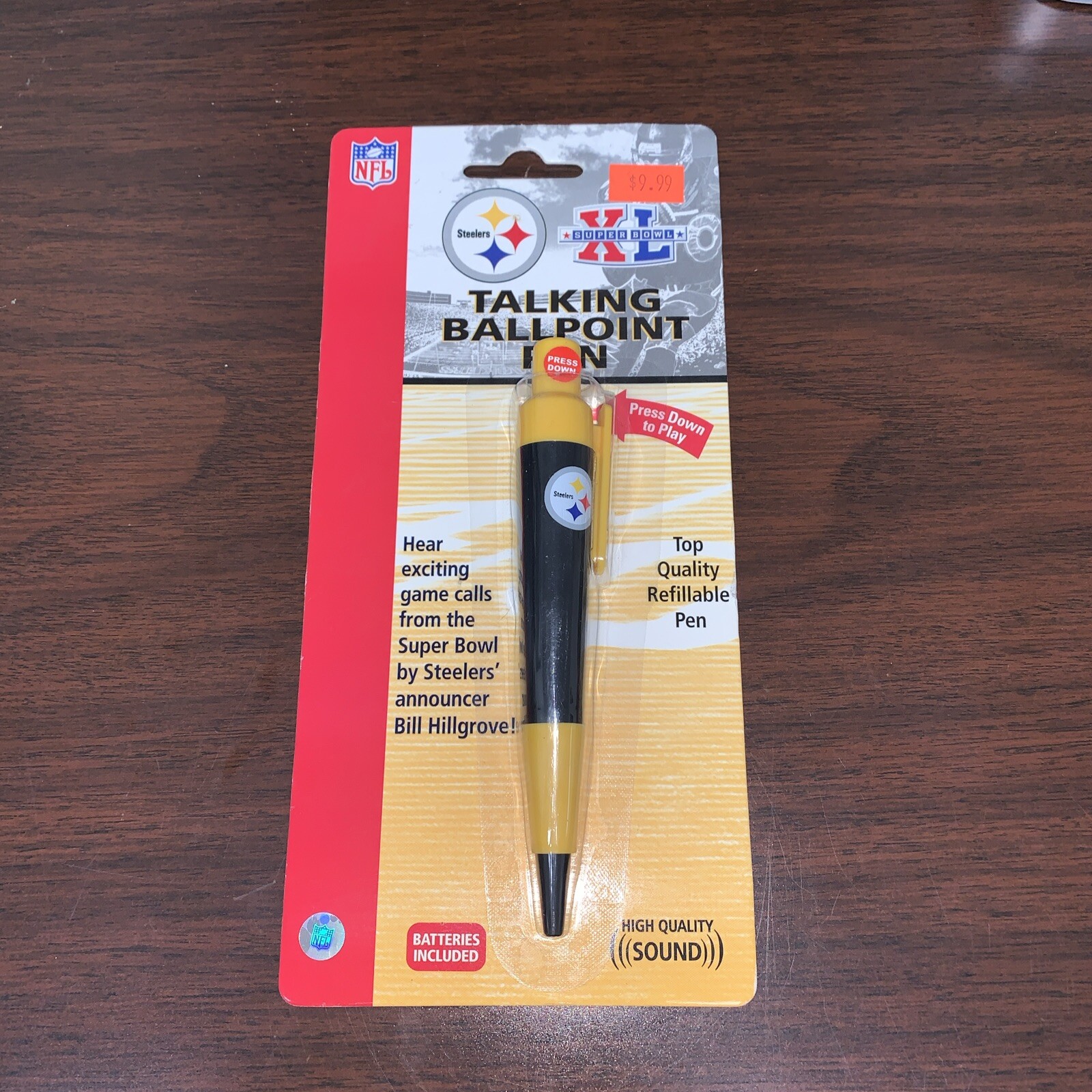 NFL Pittsburgh Steelers Football Ball Point Pen Superbowl XL | eBay