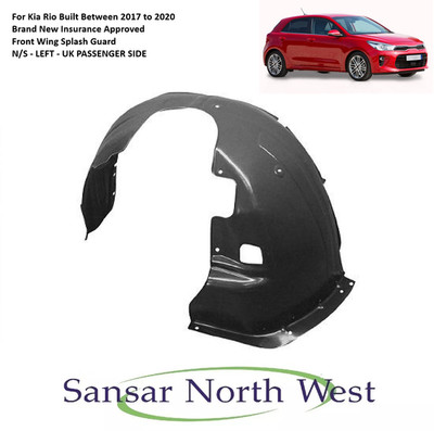 For Kia Rio - Passenger Side Front Wing Splash Guard Liner Panel N/S ...