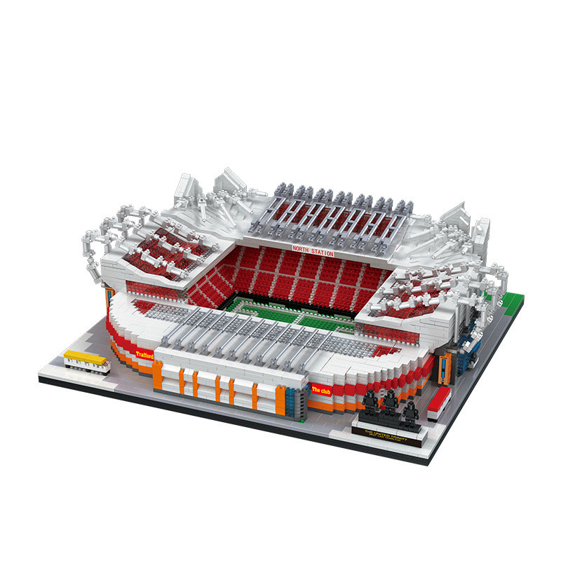 Old Trafford Football Stadium MOC-10272 Replica Model 6300 Pieces ...