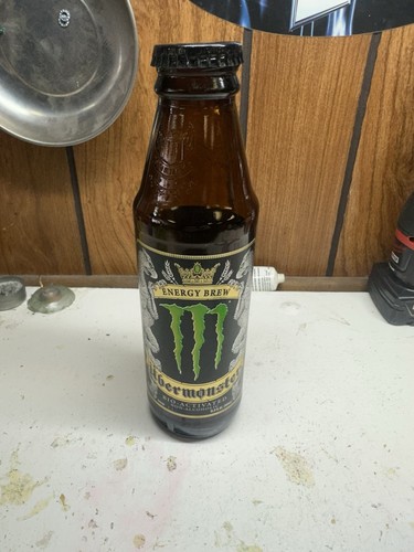Monster Energy Ubermonster Energy Brew 16.9 Opened Bottle With Cap ...