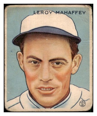 1933 GOUDEY #196 ROY MAHAFFEY A'S GOOD 446776 (KYCARDS) | eBay