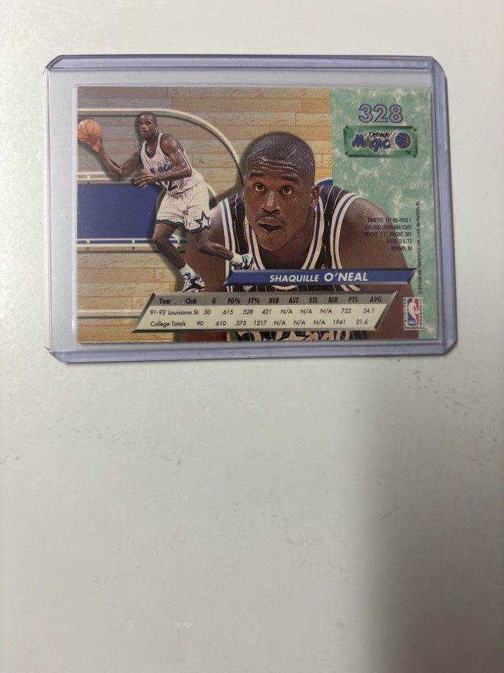 1992-93 Fleer Ultra - Shaquille O'Neal #135 Rookie Card | eBay