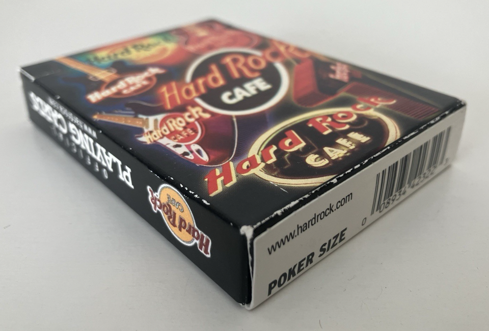 Hard Rock Cafe Playing Card Deck Pre-owned Excellent Condition COMPLETE ...