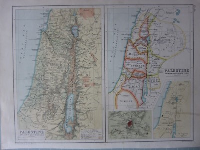 Other - Victorian Map Palestine
