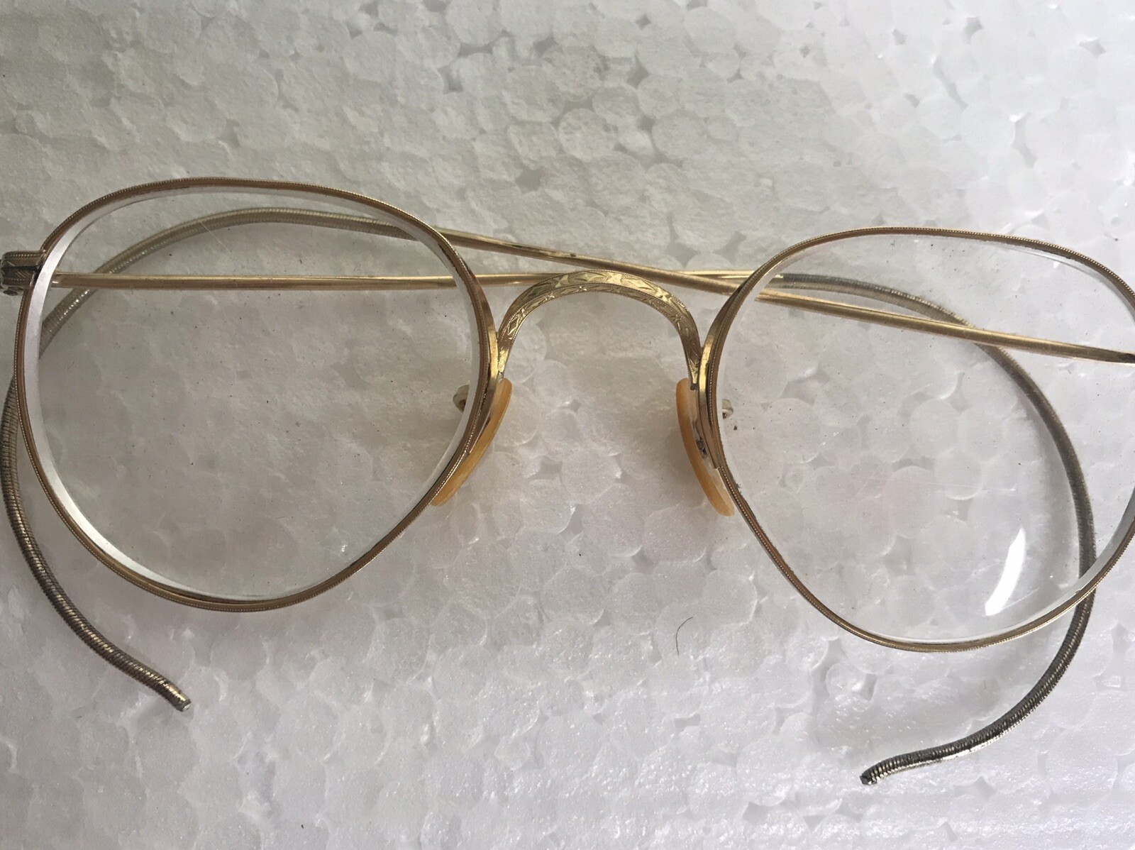 Vintage B&L FUL-VUE 12K GF Gold Filled Frames EYEGLASSES Eye GLASSES ...