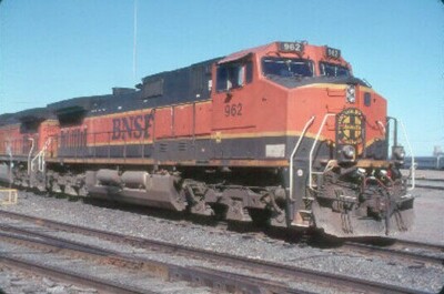 BNSF 962 C44-9W --- Original Slide T7-13 | eBay