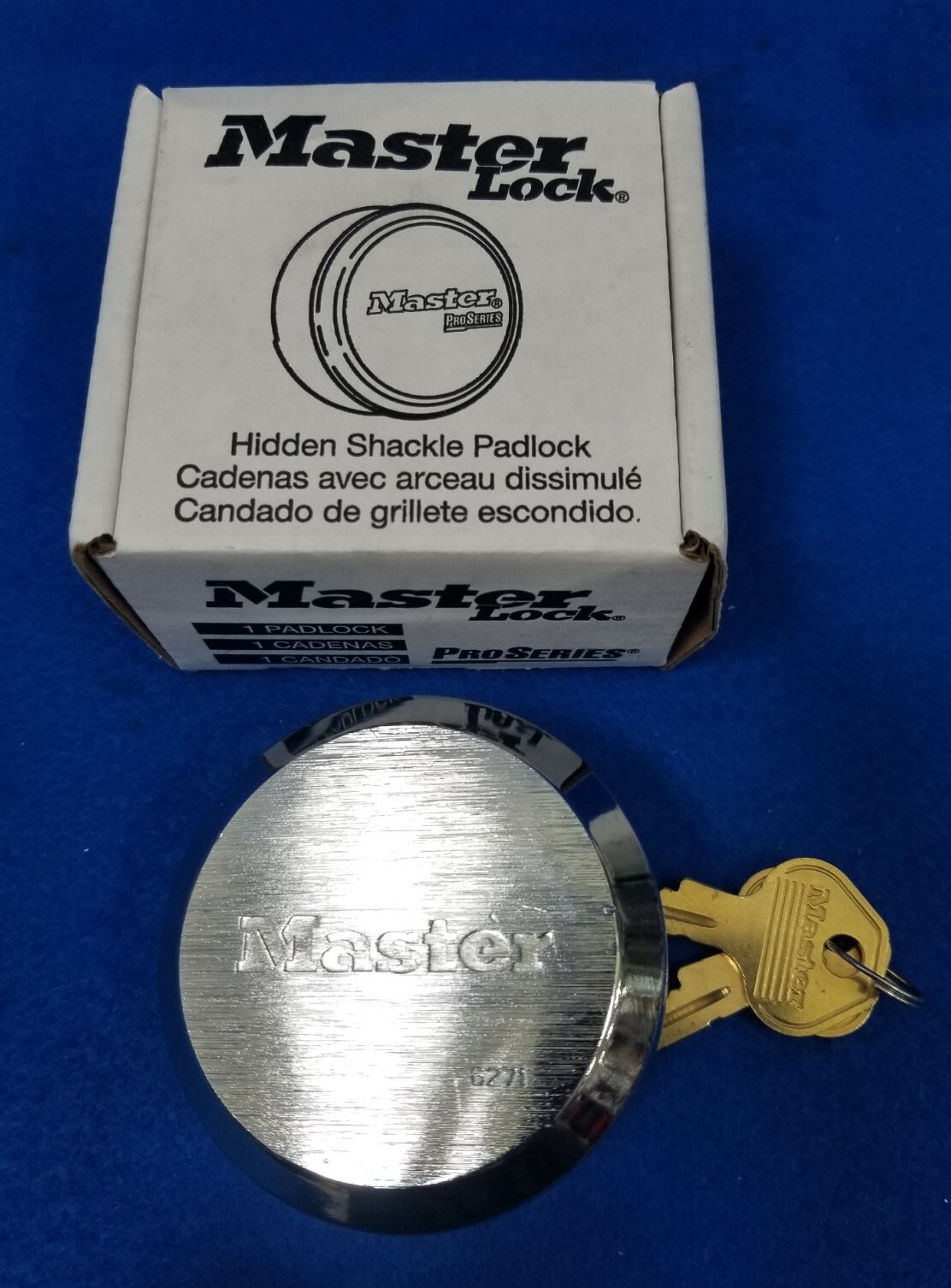Master Lock Pro Series 6271KA Hidden Shackle Padlock MASTERLOCK | eBay
