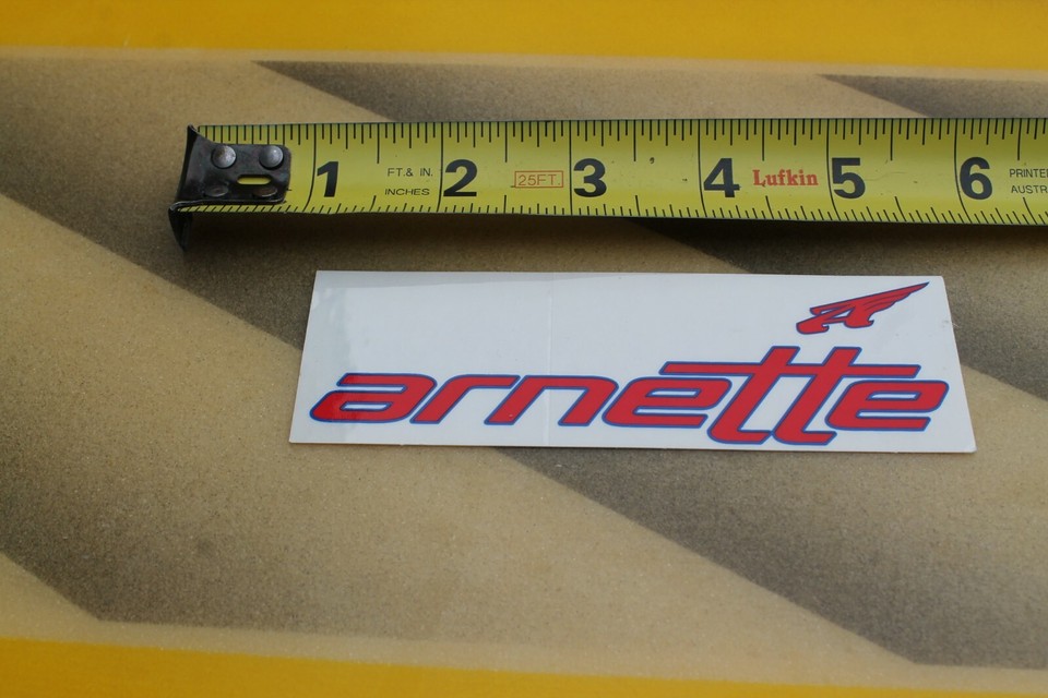 ARNETTE Sunglasses Shades Eyewear A Wings Clear Vintage Skateboarding ...