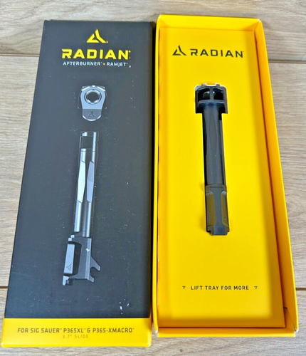 Radian RAMJET AFTERBURNER Compensator Fits Sig P365 3.7" For XL and ...