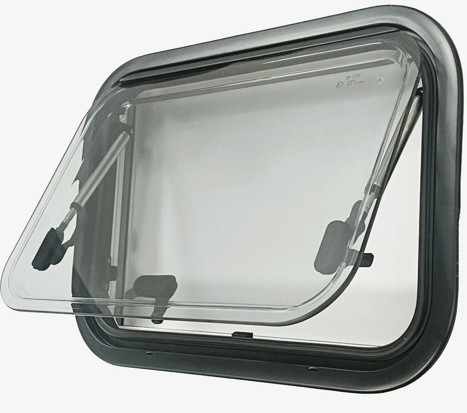 Shield AutoCare 500x350mm Camper Window Flush/Round for Van, Horsebox ...