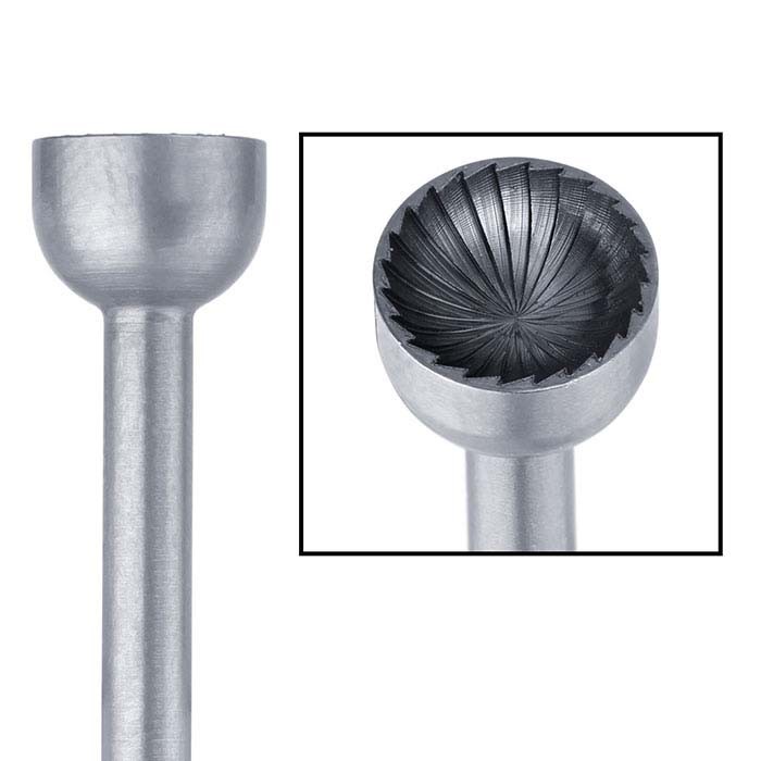 9mm Cup Bur Swiss Made Cup Burs FIG 77B Concave Cutter Size ISO 090 ...