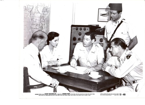 Voodoo Tiger 1952 Johnny Weissmuller Movie Still Photo #9 Jean Byron ...