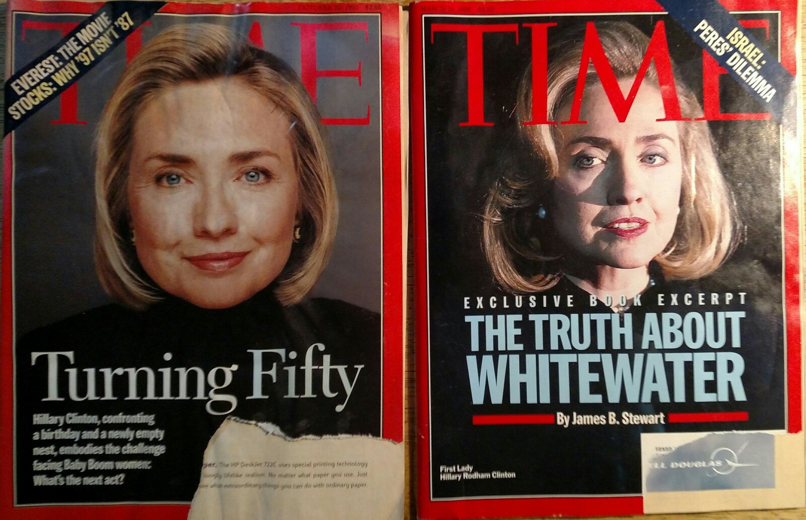 Time Magazine - 1996 And 1997 - Hillary Clinton Covers | eBay