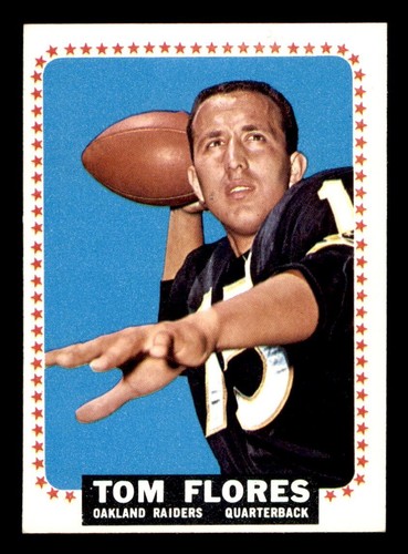 1964 Topps Football #139 Tom Flores EX/MT - NM *e1 | eBay