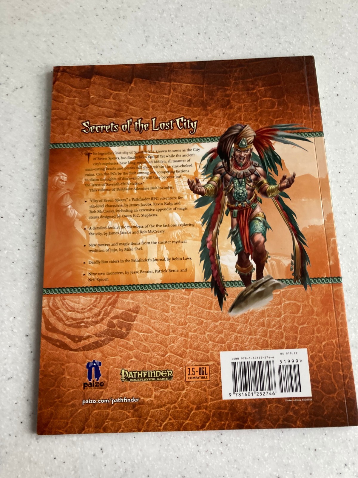 Pathfinder Adventure Path: The Serpent's Skull Part 3 - The City of ...