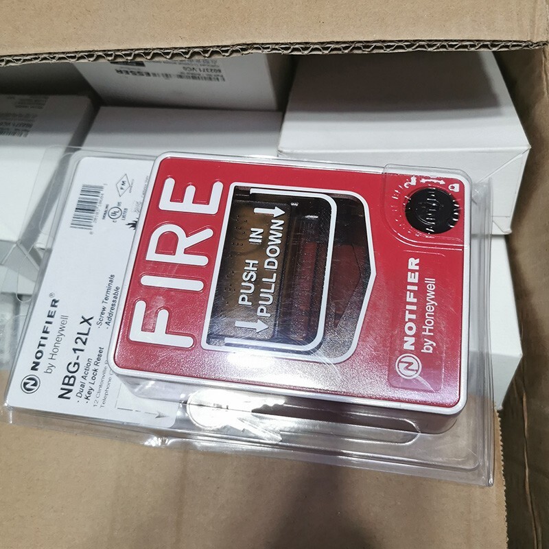 NEW NOTIFIER NBG-12LX FIRE ALARM ADDRESSABLE DUAL ACTION PULL STATION ...