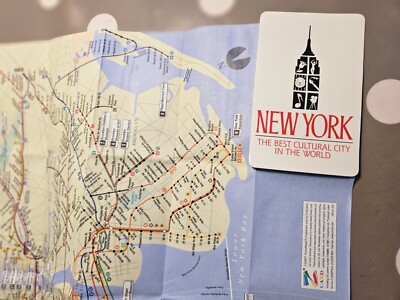 Rare! 1999 CULTURE Guide New York City NYC & Company Card Detailed ...