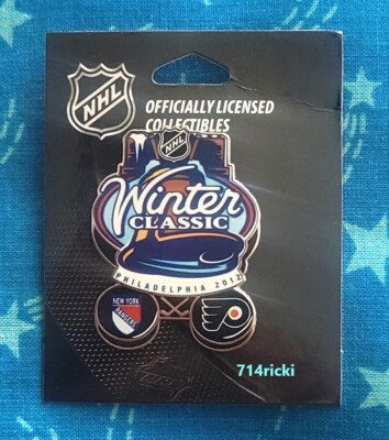 Official NHL 2012 Winter Classic Pin New York Rangers vs Philadelphia ...