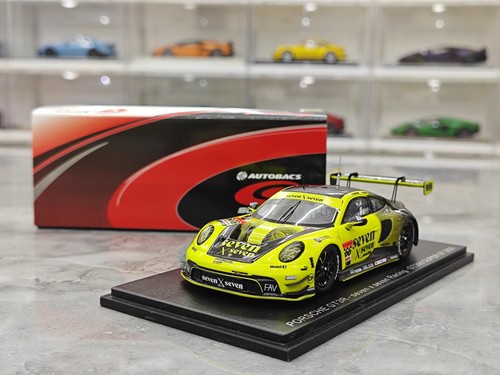 Spark 1:43 2025 Super GT Race Porsche GT3R 7X7 Car Model | eBay