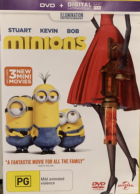 Minions (DVD, 2015) Sandra Bullock, Michael Keaton, Geoffrey Rush ...
