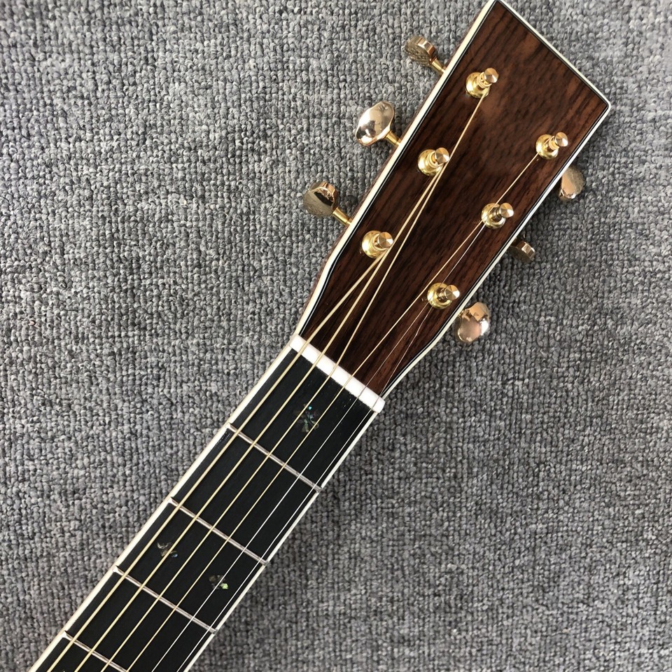 High quality D42 spruce face rose wood side back, pearl inlay free of ...