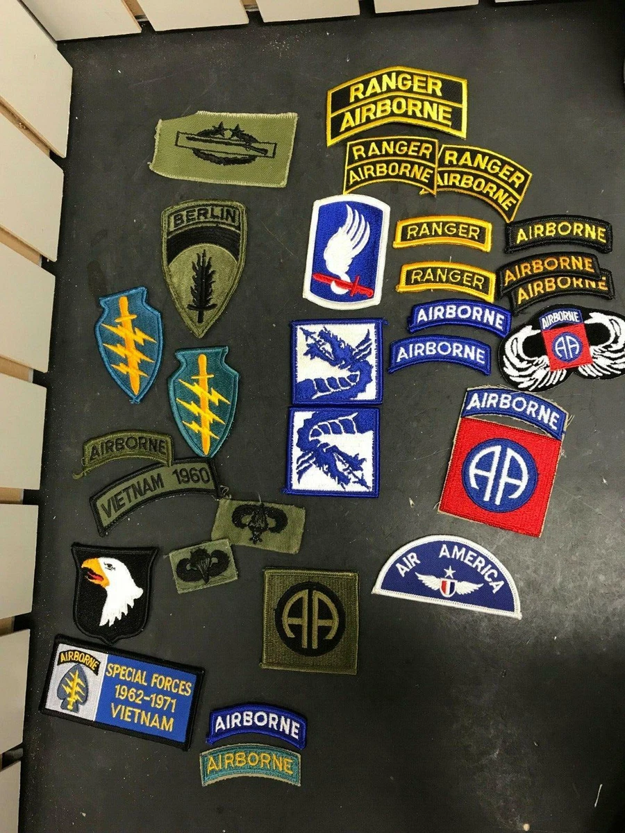 Army Airborne Ranger Patches
